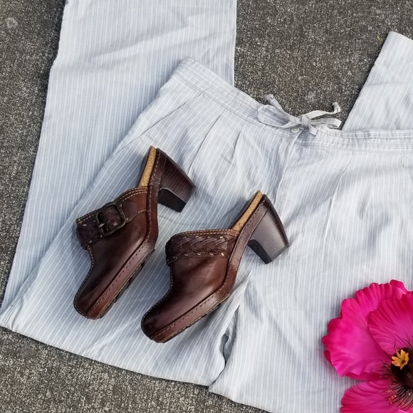 Frye | Shoes | Frye Leather Clog Candice | Poshmark